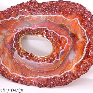 Resin Agate Geode Slices - Etsy