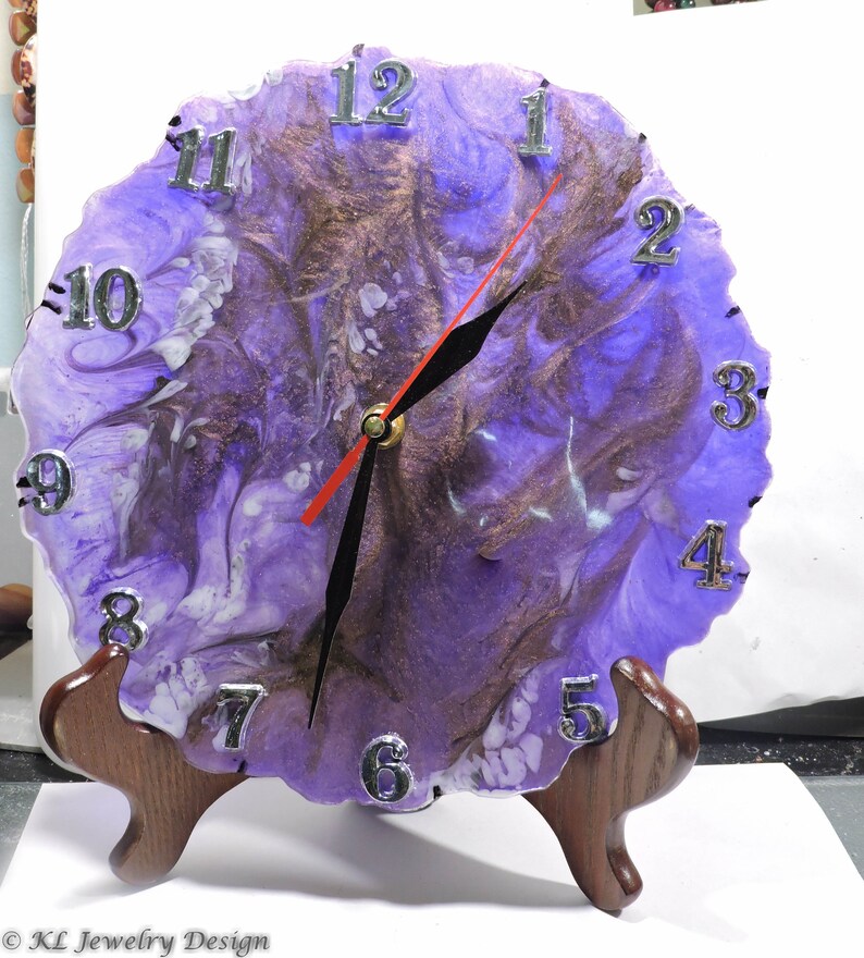 Resin Clocks - Etsy