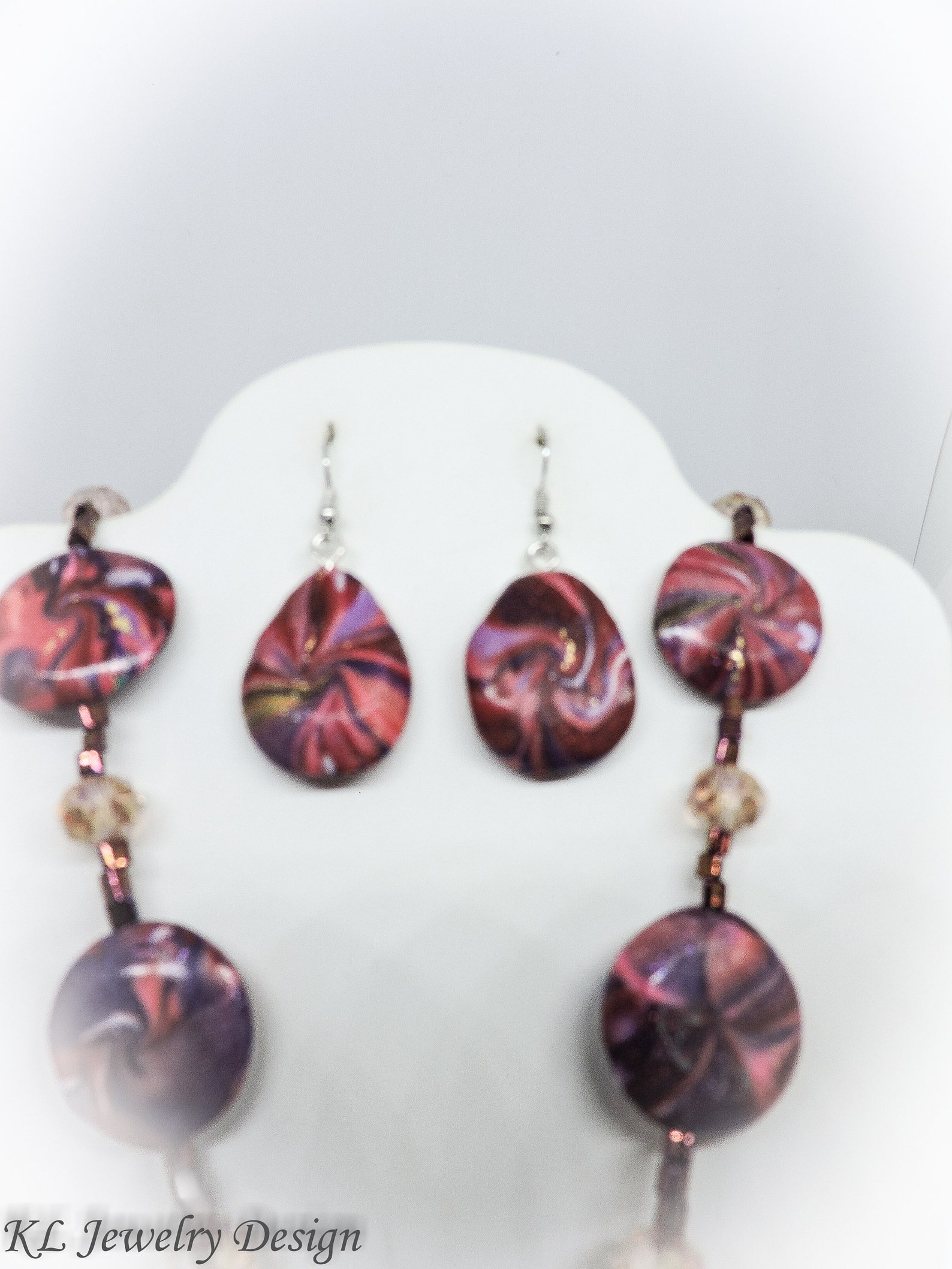 Natasha Bead Embroidery Jewelry Set - Etsy