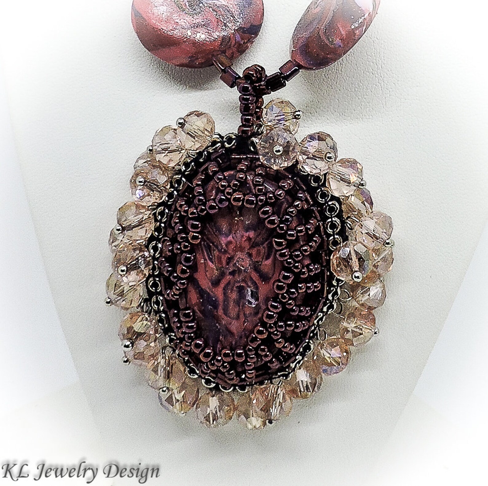 Natasha Bead Embroidery Jewelry Set - Etsy