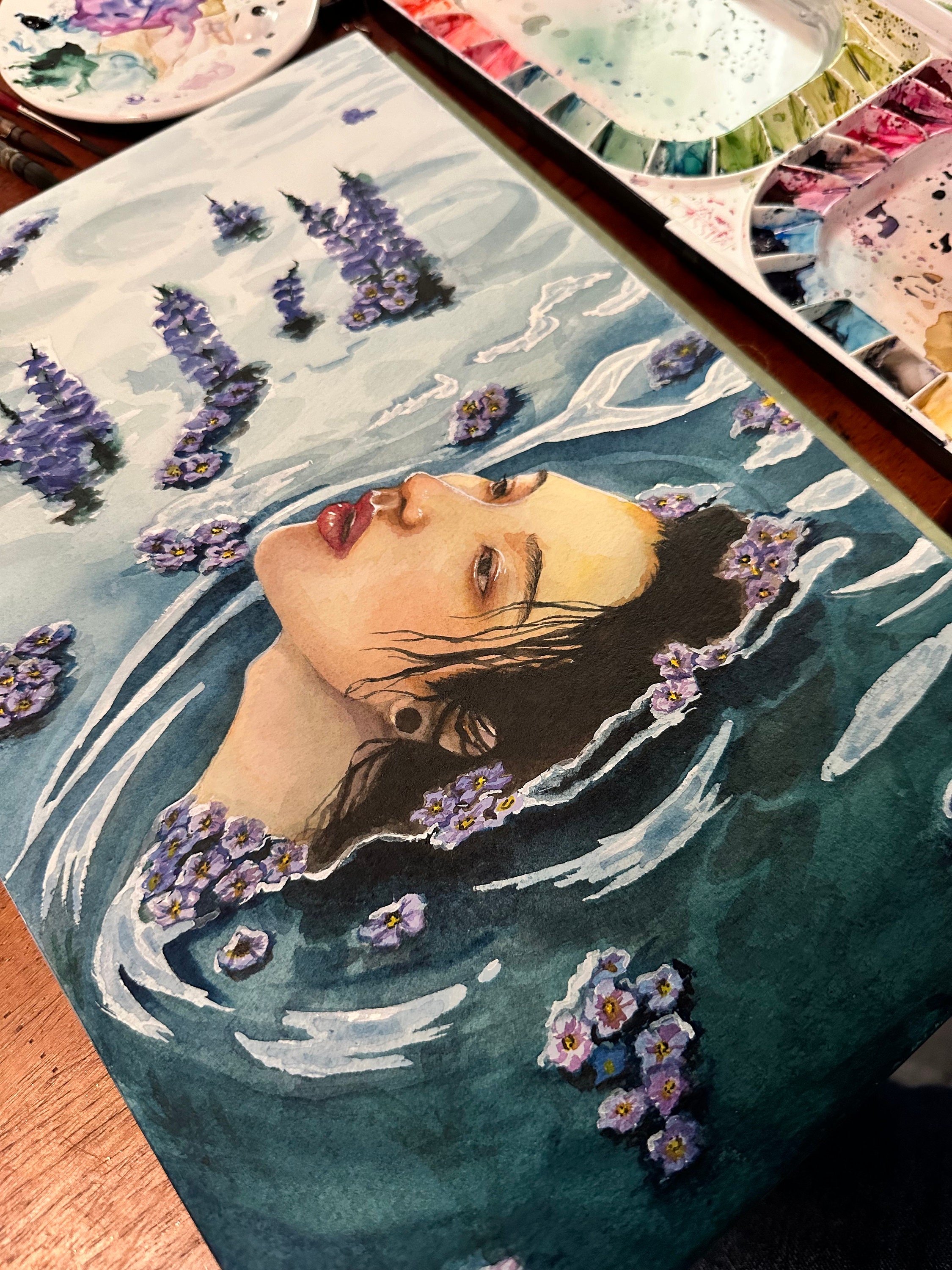 Suguru Geto Watercolor Art Print Jujutsu Kaisen Fan Art Illustration ...