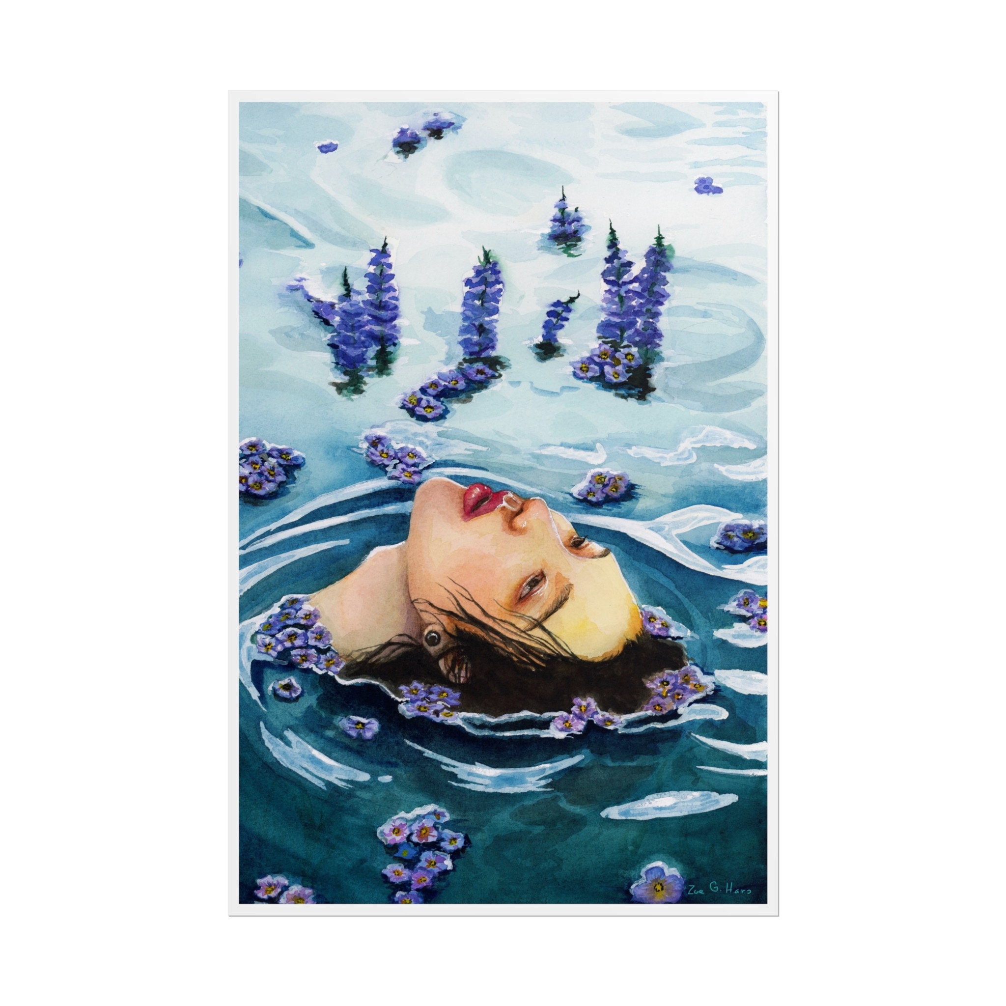 Suguru Geto Watercolor Art Print Jujutsu Kaisen Fan Art Illustration ...