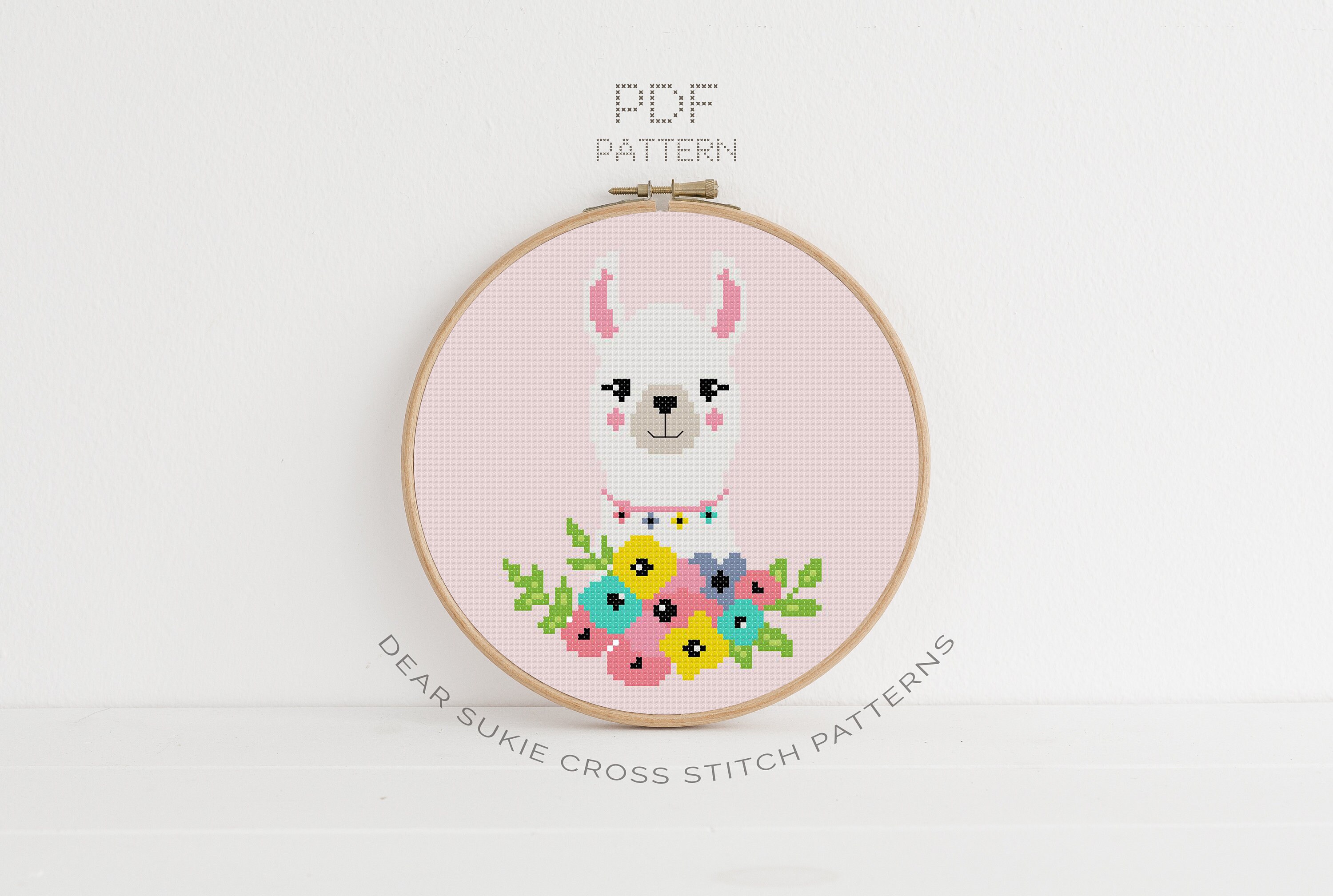 Alpaca Cross Stitch