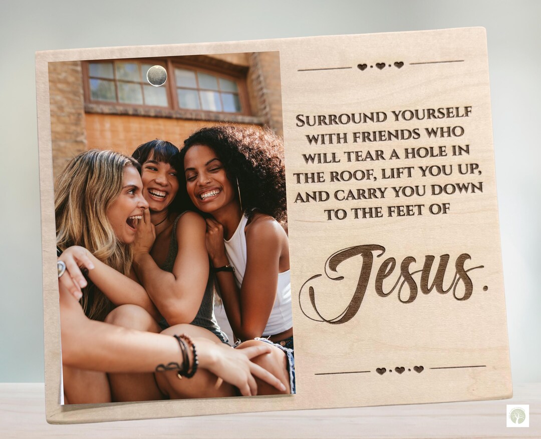Christian Friend Gift, Picture Frame for Best Friend - Etsy