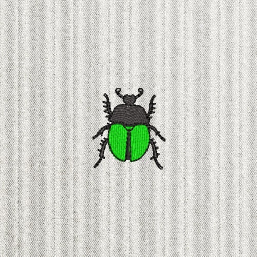 Beetle Machine Embroidery Design - Etsy