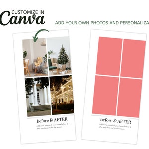 4x8 Travelers Notebook December Templates | Christmas Documenting ...