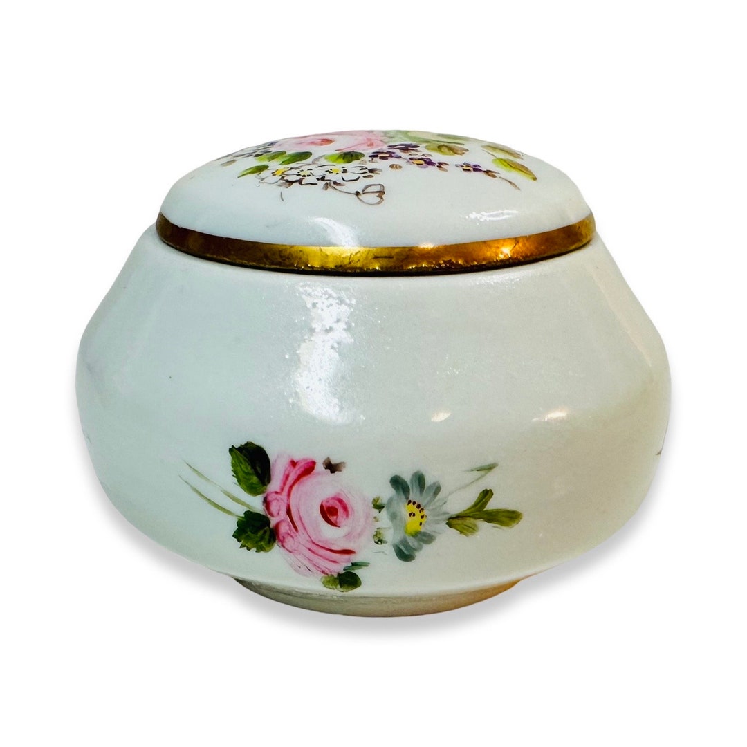 Vintage 2 Pc Floral Limoges Ring Box, France, Circa 1950 - Etsy