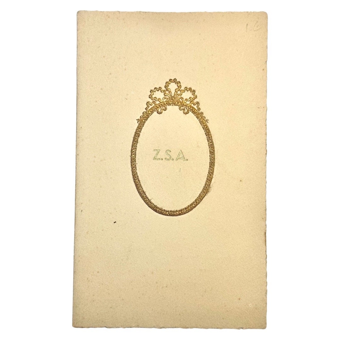 Antique Vintage French Menu From 1931 - Etsy