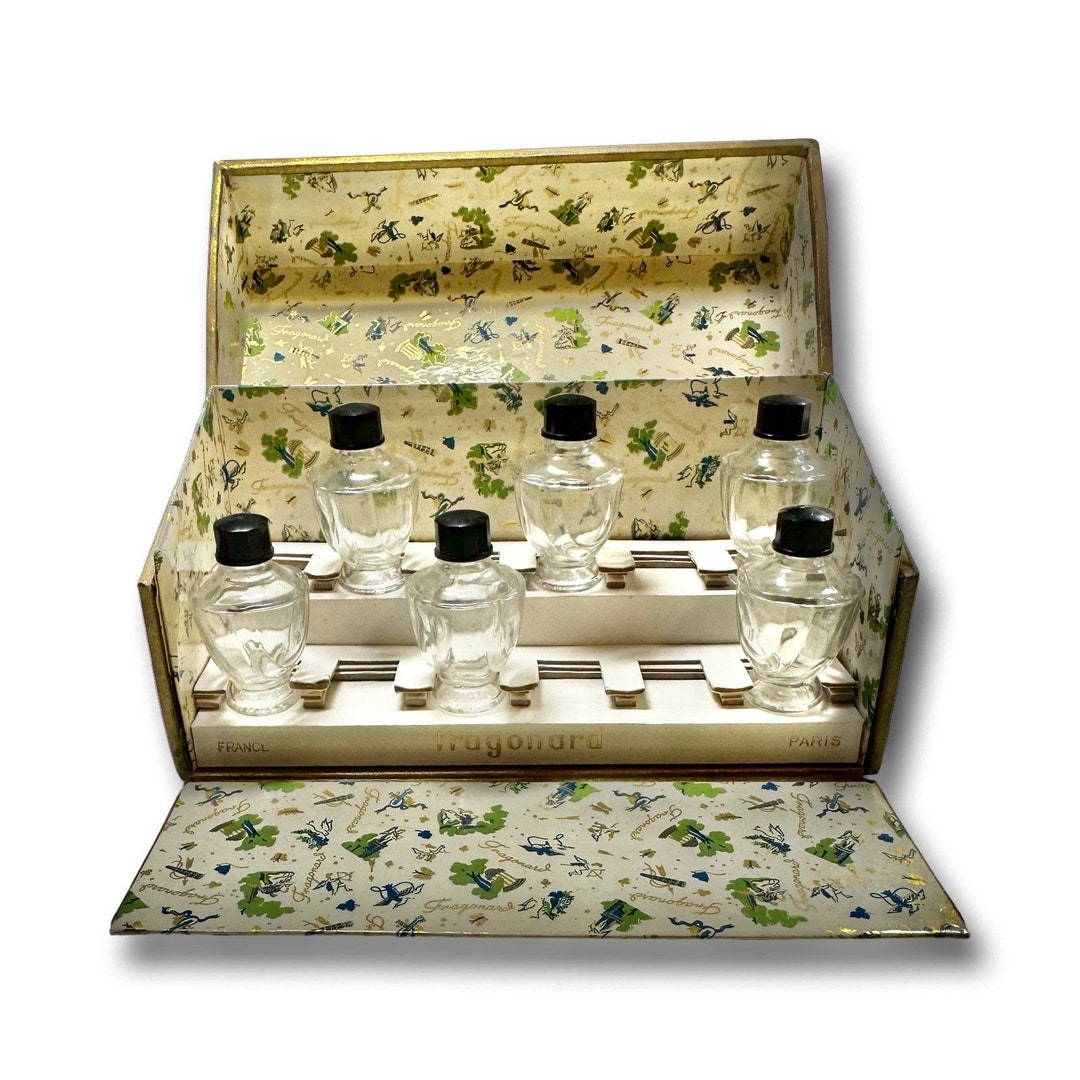 Rare 1930s Fragonard Perfume Sample Box: French Handmade Display With ...