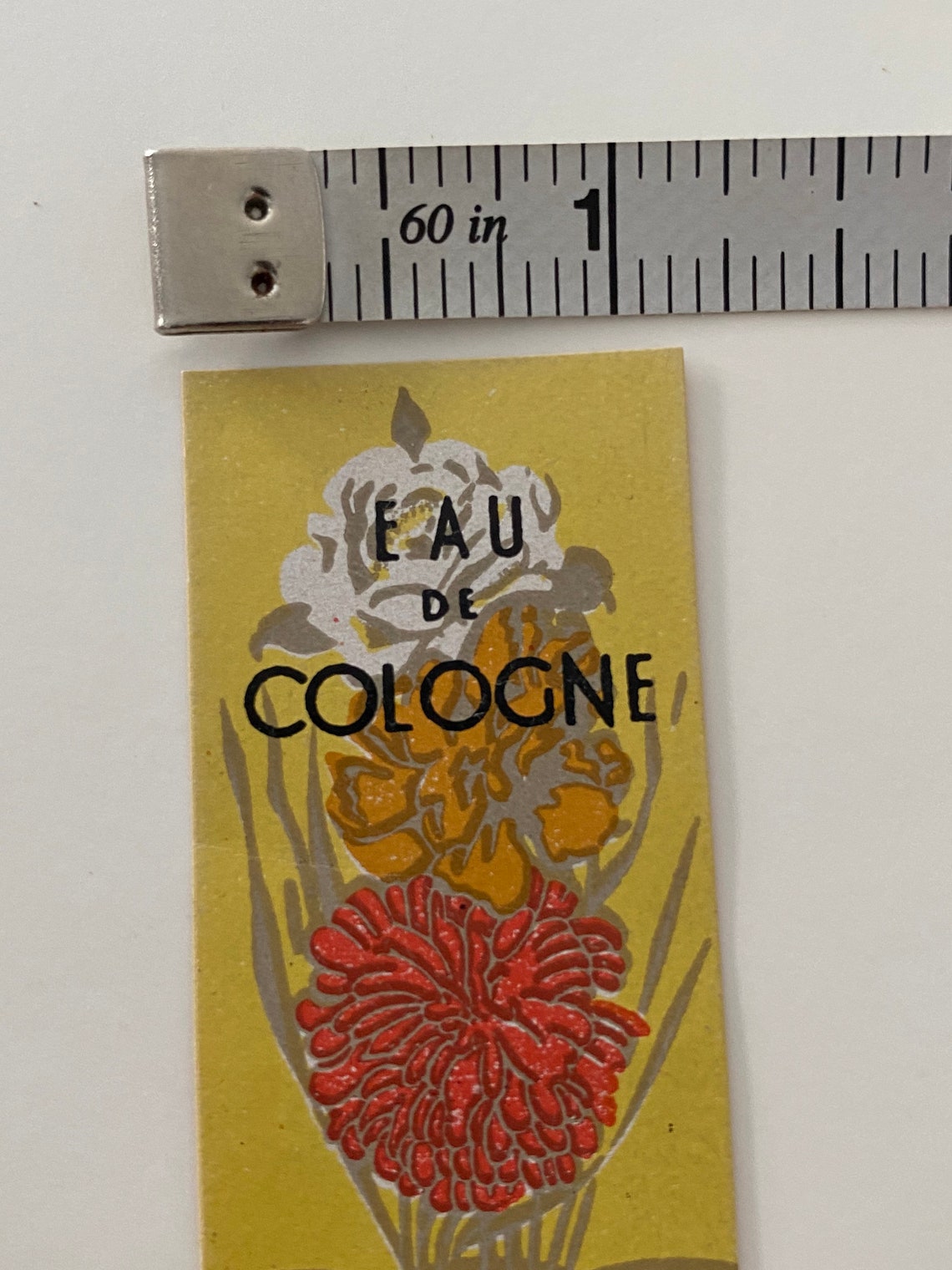 Antique French Label by Figue Eau De Cologne Grasse-paris - Etsy
