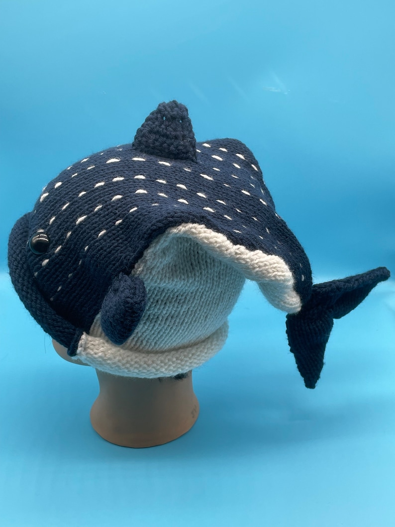 Whale Shark Beanie Shark Hat Shark Week - Etsy