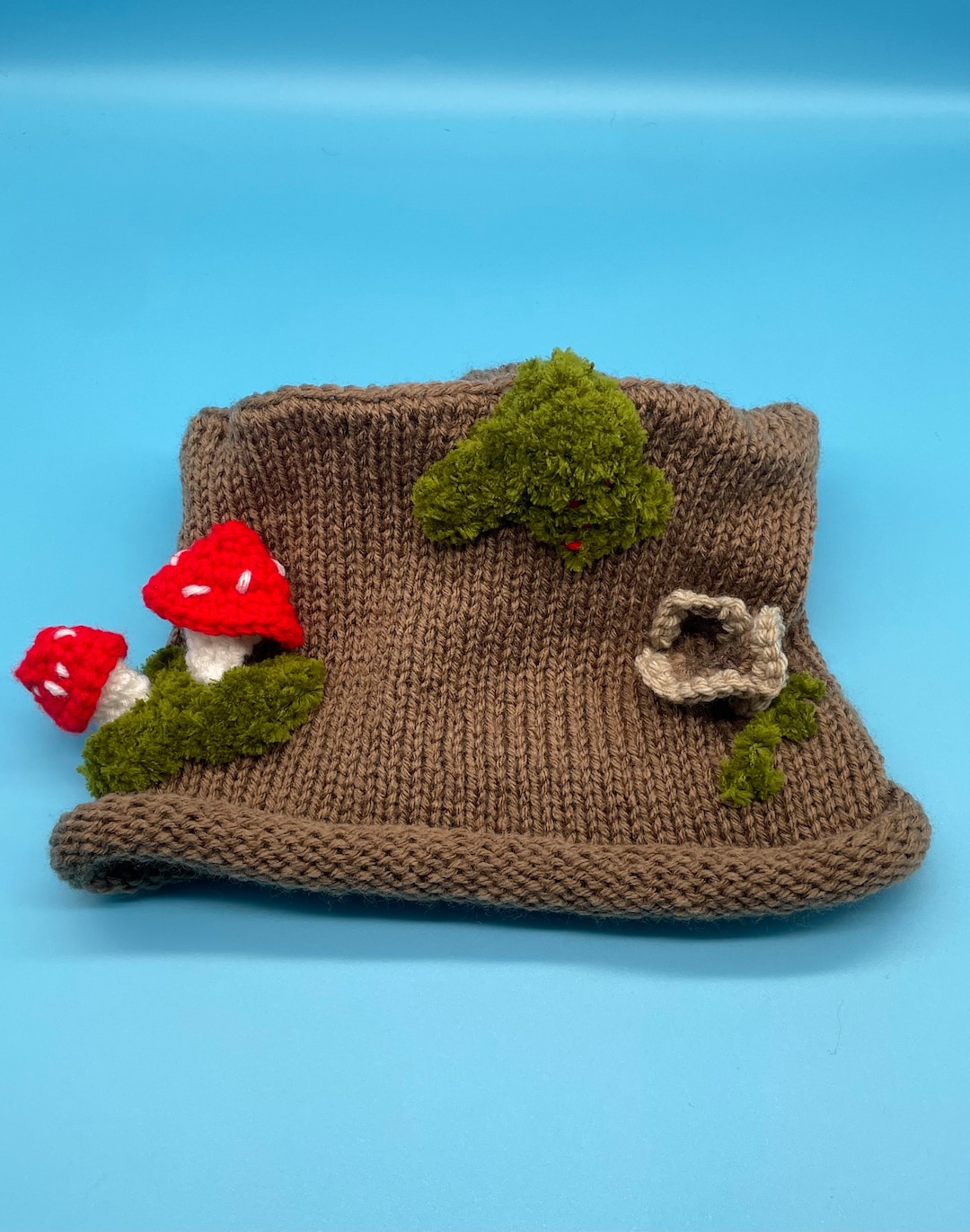 Mushroom Beanie Tree Beanie Mushroom Hat Enchanted Forest Beanie ...