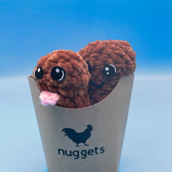 Chicken Nugget Plush - Etsy