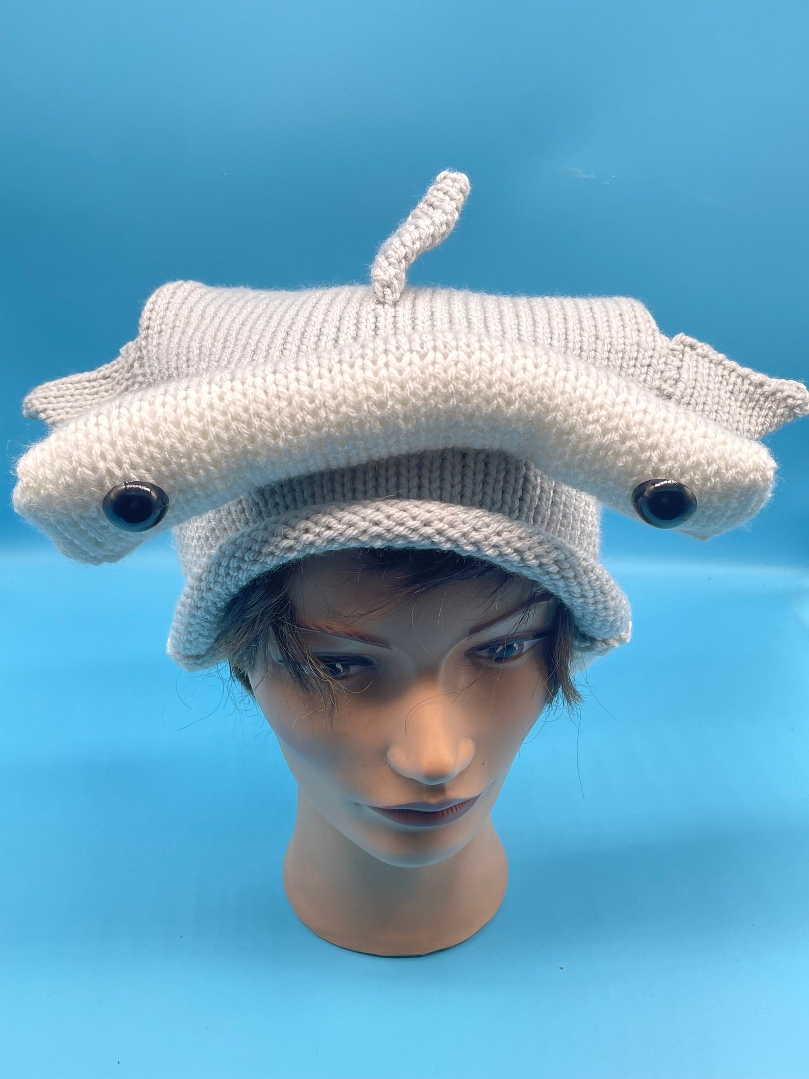 Hammerhead Shark Beanie Hammerhead Beanie Hammerhead Hat Shark Week - Etsy