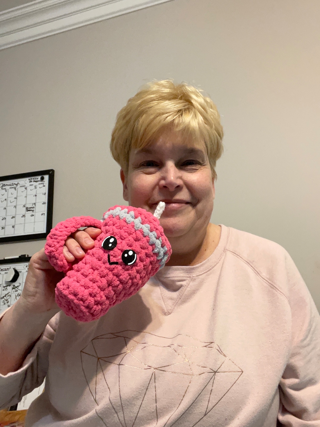 Water Tumbler Plushie Oversized Water Tumbler Plush Giant Water Cup ...