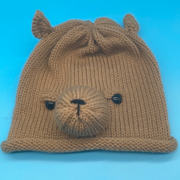 Capybara Beanie - Etsy