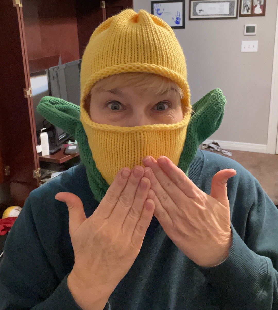 Corn Balaclava Corn Ski Mask Corn Beanie Corn Hat - Etsy