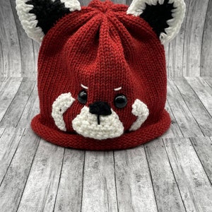 Red Panda Beanie - Etsy