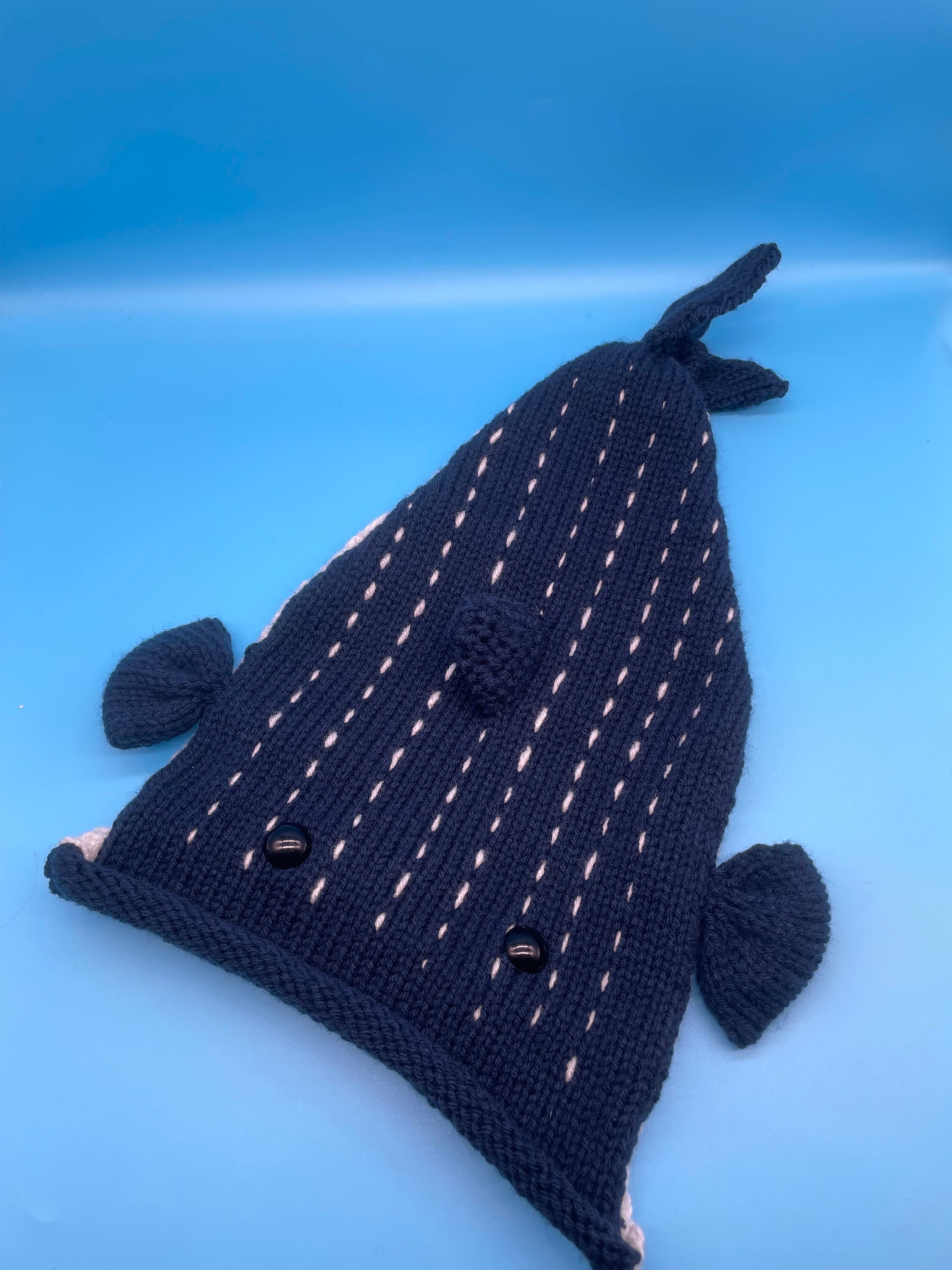 Whale Shark Beanie Shark Hat Shark Week - Etsy
