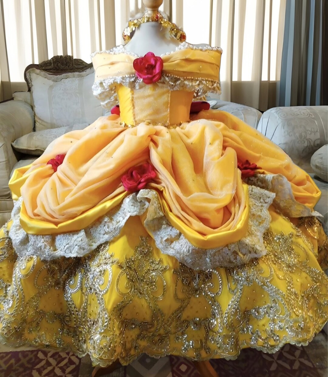 Princess Dress,birthday Dress, Pageant Dress, Flower Girl Dress ...