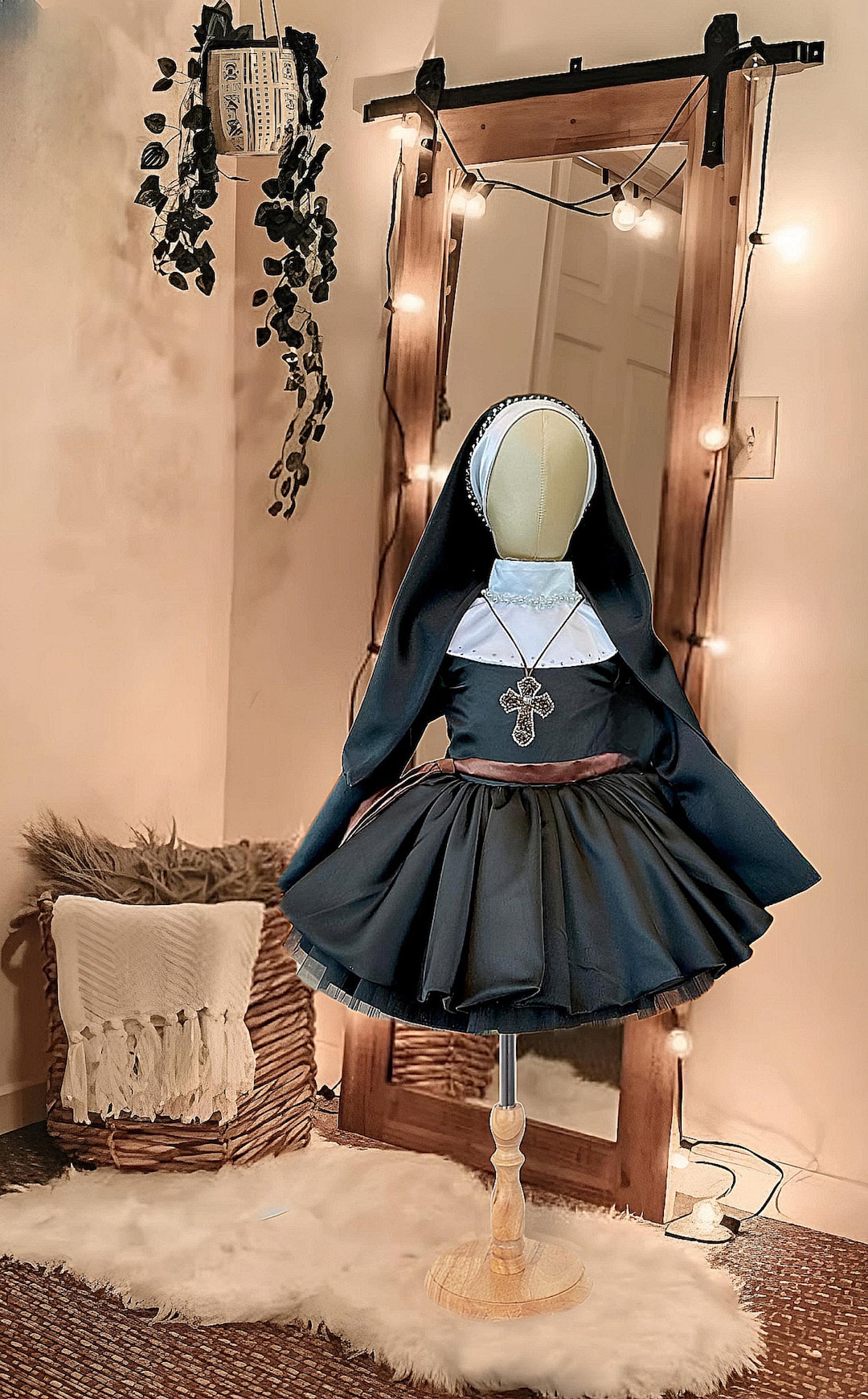 Nun Costume, Kids Nun Costume, Pageant Ooc, Halloween Costume. - Etsy