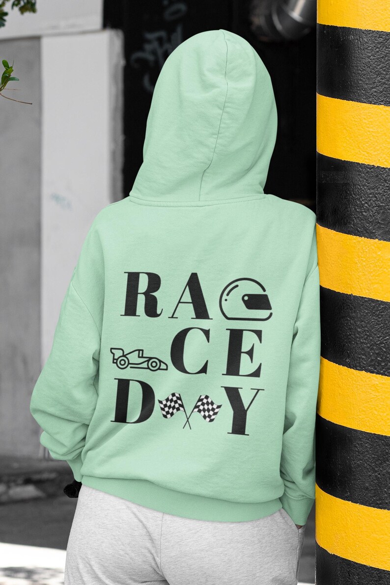 F1 Race Day Hoodie, Formula 1 Racing Sweatshirt, Motorsport Fan Gift ...