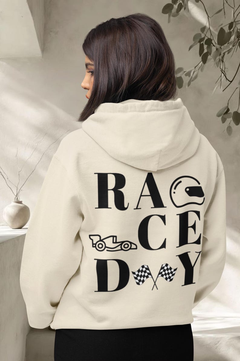 F1 Race Day Hoodie, Formula 1 Racing Sweatshirt, Motorsport Fan Gift ...