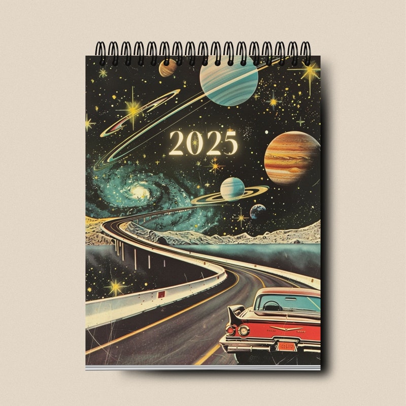 Retro Calendar - Etsy