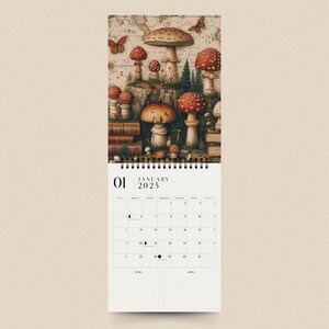 2025 Calendar | Cottage Core Calendar | 2025 Monthly Planner - Etsy Canada