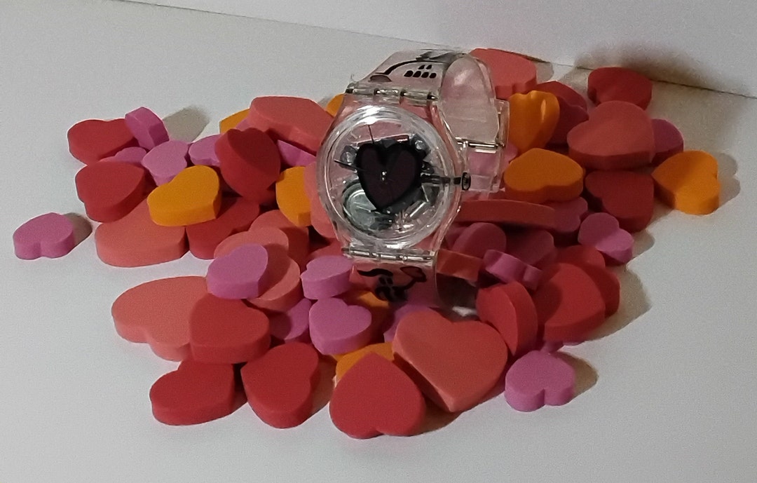 LOVE LINE Swatch Gent Cupid's Bow GK 371 - Etsy