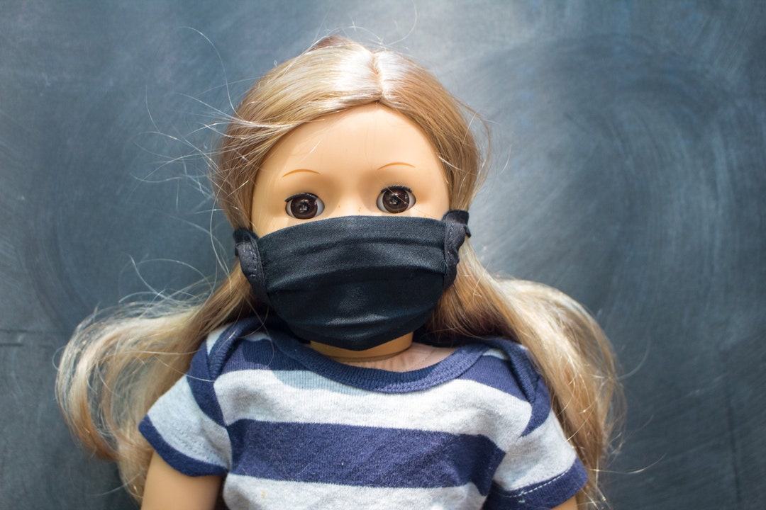 18" Doll Face Mask--choose Your Custom Colors! - Etsy