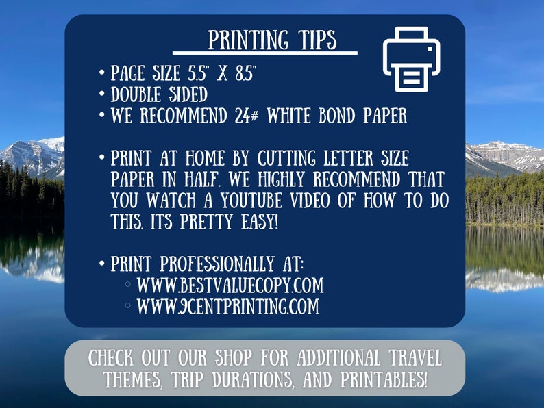 Discbound Printable Journal Pages. Additional 6 Day Journal Inserts ...