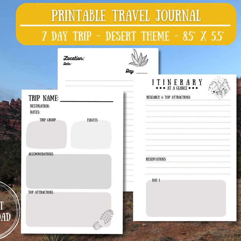 Travel Printable - Etsy