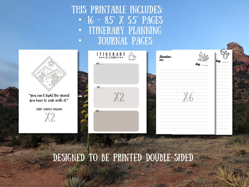 Discbound Printable Journal Pages. Additional 6 Day Journal Inserts ...