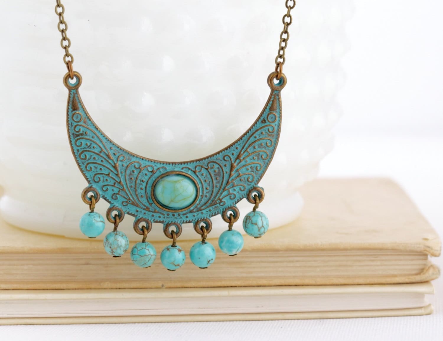 Boho Jewelry Ethnic Necklace Tribal Necklace Bohemian Etsy