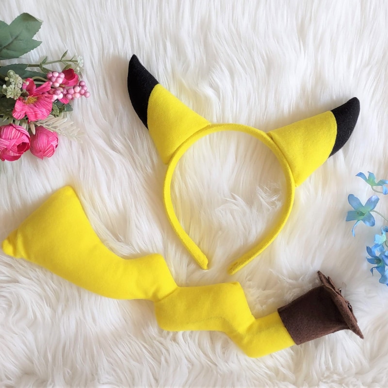Pikachu Ears - Etsy