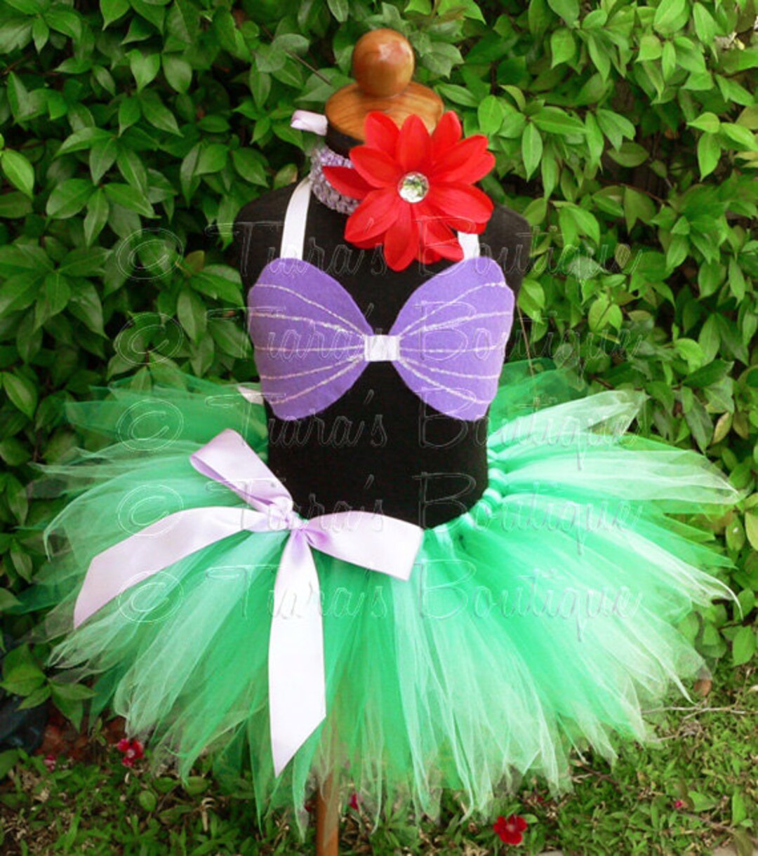 Mermaid Tutu, Girls Mermaid Tutu Set, 11 Girls Pixie Tutu Mermaid ...