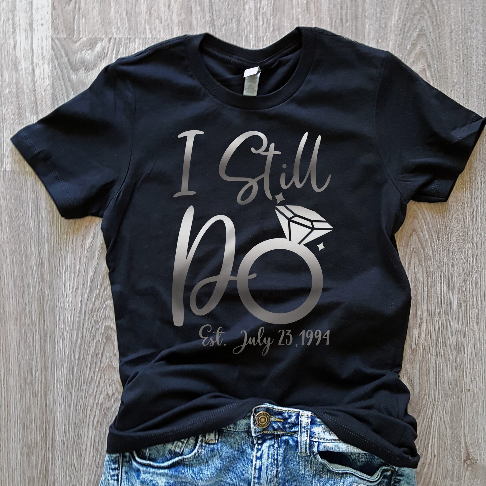 I Still Do Wedding Ring Women's Custom Wedding Anniversary | Etsy