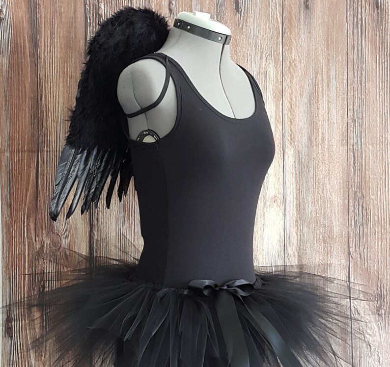 Fallen Angel Adult Black Angel Costume Wings 16 X - Etsy