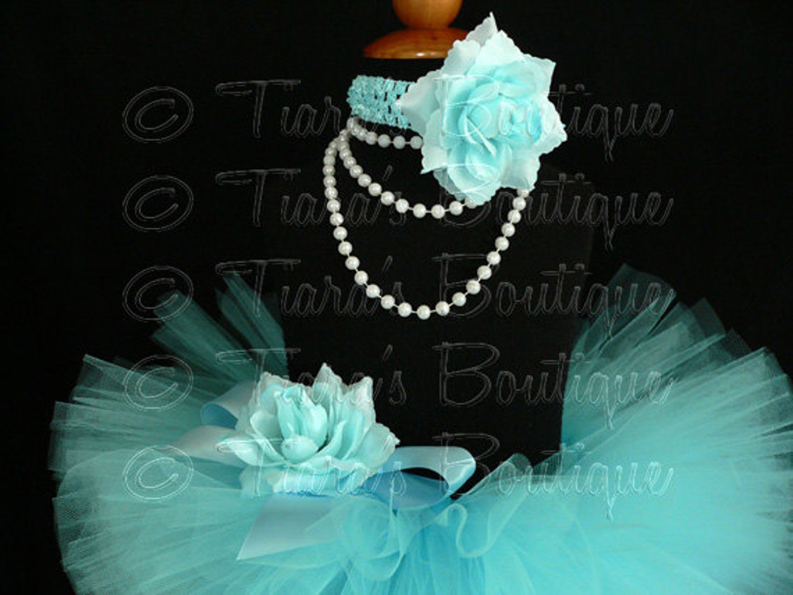 Girls Tutu Skirt Aqua Blue Tutu Birthday Tutu Awesome Aqua | Etsy