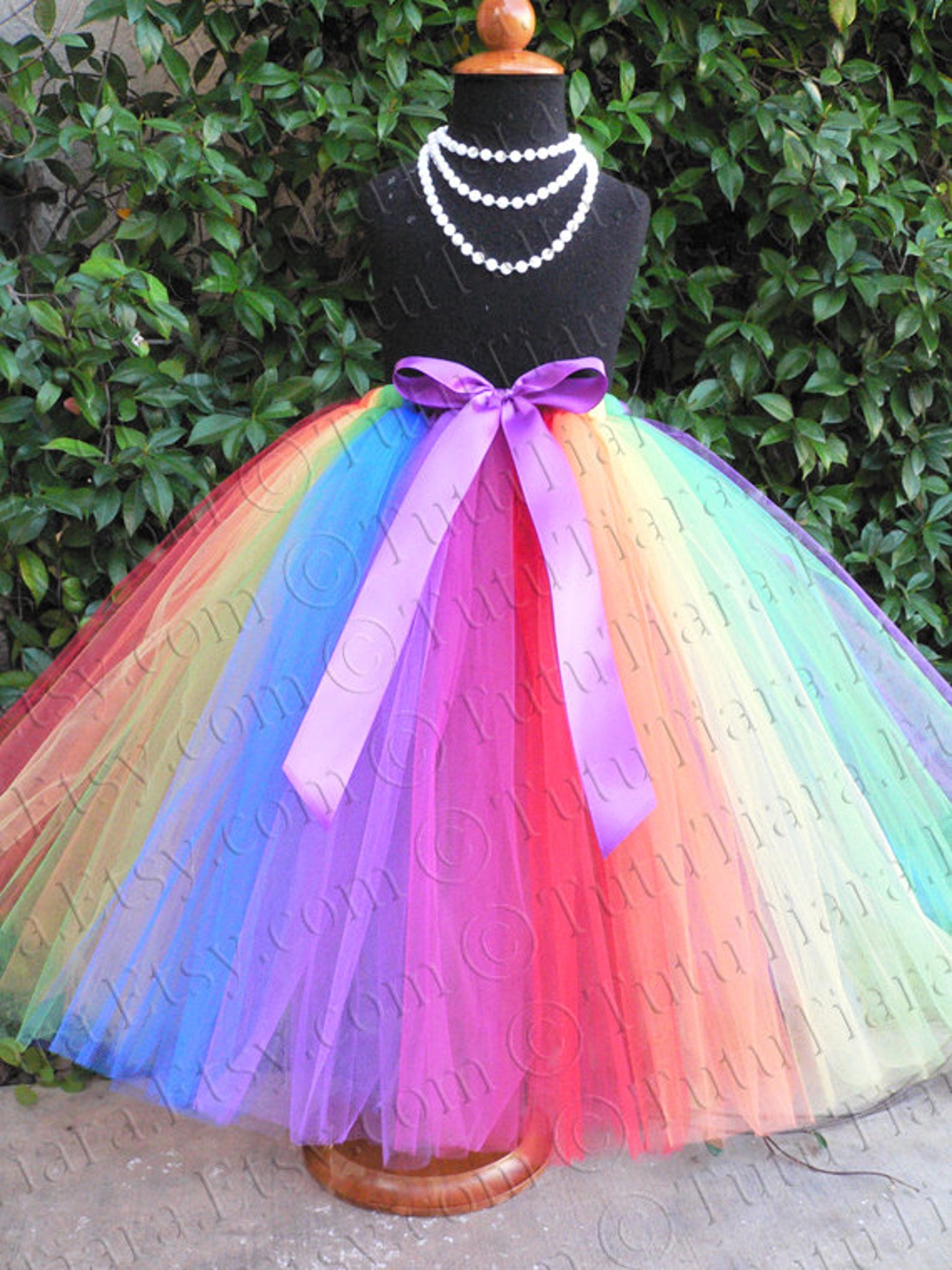 Rainbow Tutu Flower Girl Tutu Wedding Tutu Birthday Tutu - Etsy