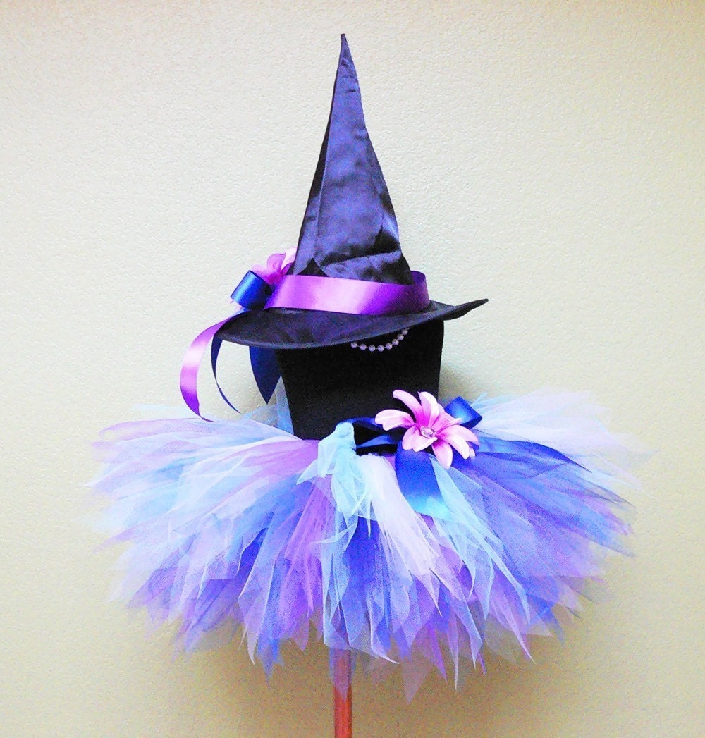 Witch Tutu Halloween Costume - Rayla Witch - Custom Sewn 11'' Pixie ...