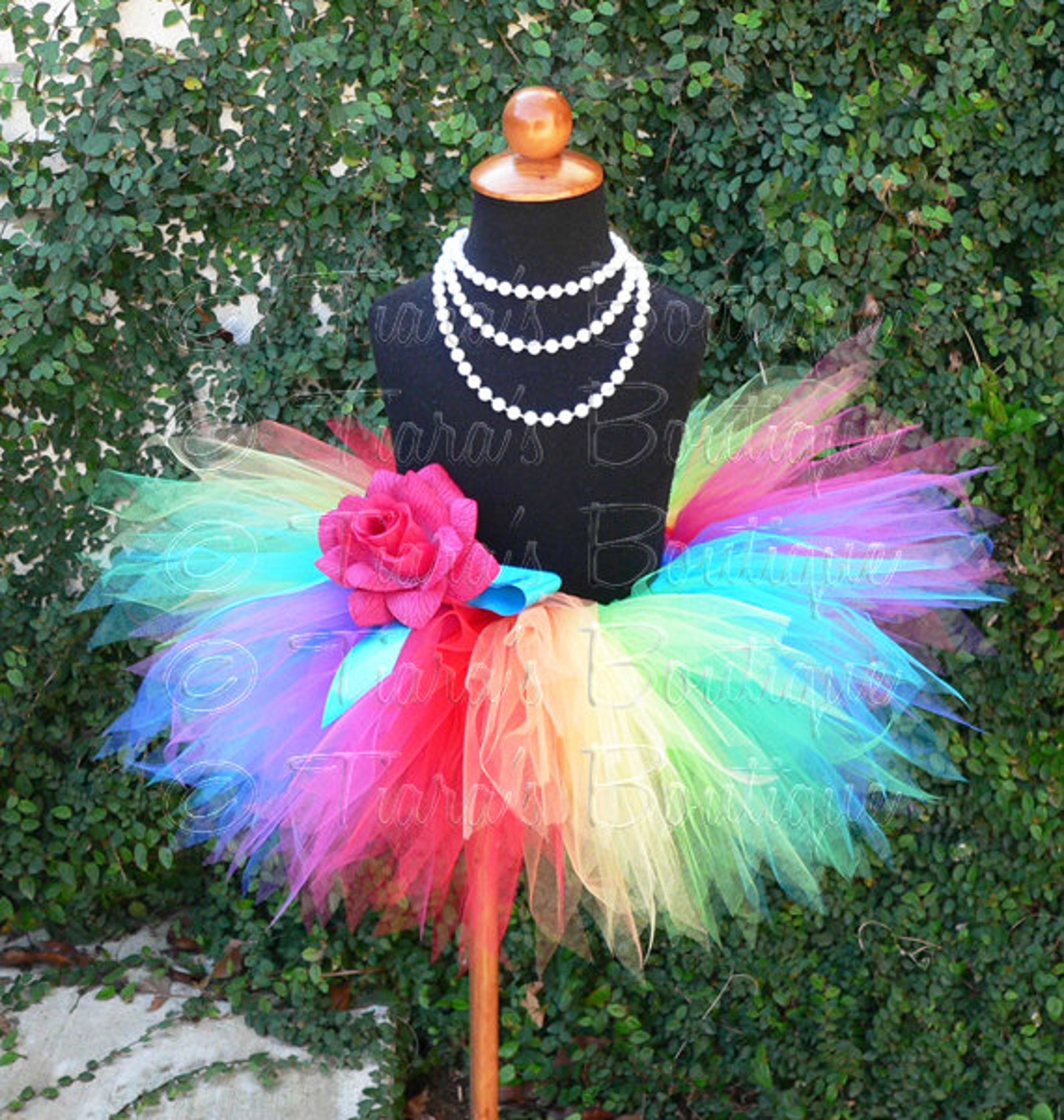 Rainbow Baby Tutu, Girls Tutu, Rainbow Birthday Tutu, Imagine, 8" Pixie ...