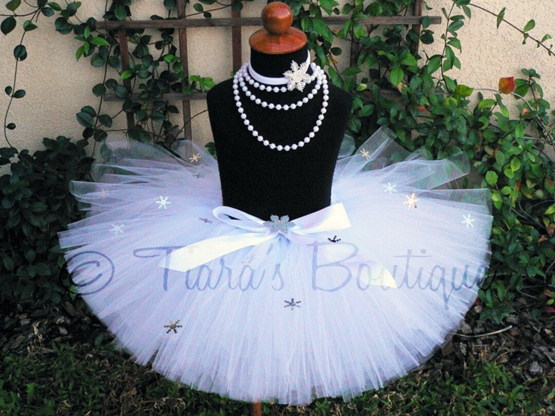 Girls Tutu White Tutu Snow Angel Tutu Winter Wonderland - Etsy
