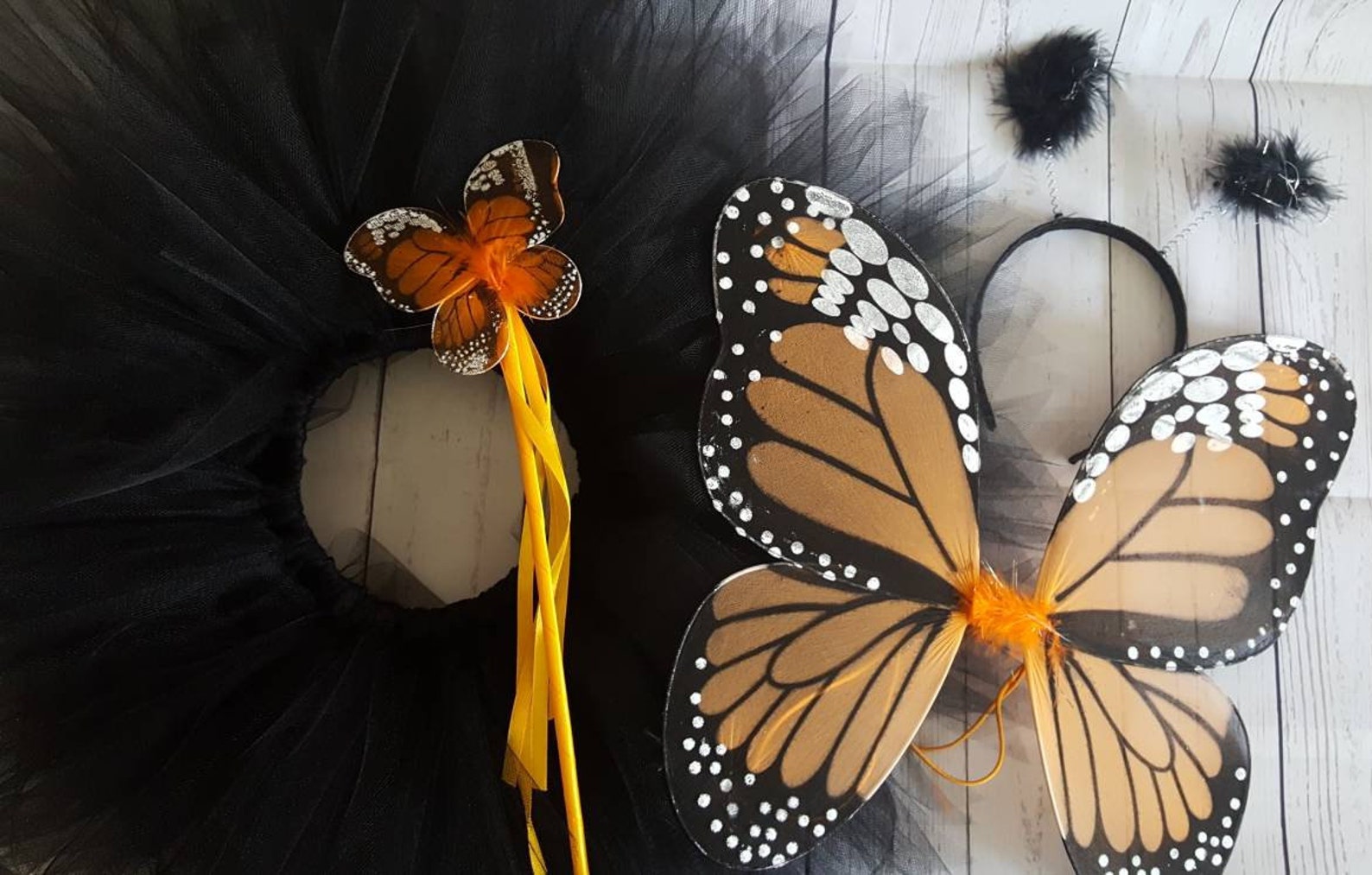 Pink Feather Antenna Headband - Ladybug, Bumble Bee, Monarch Butterfly ...