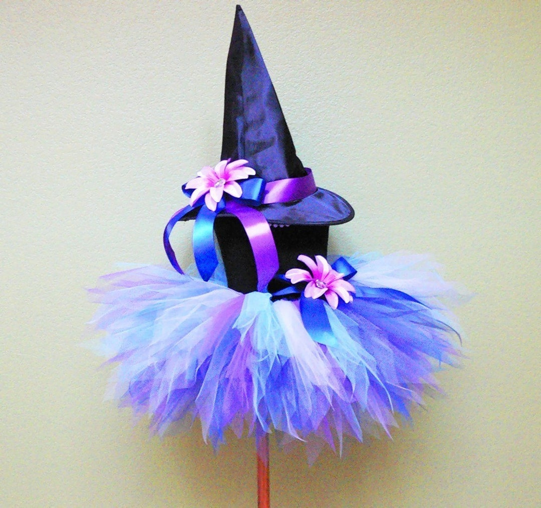 Witch Tutu Halloween Costume - Rayla Witch - Custom Sewn 11'' Pixie ...