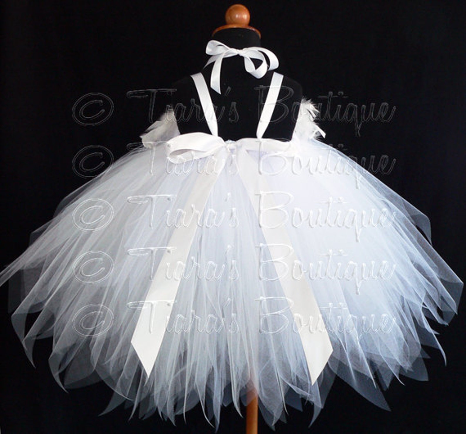 White Angel Tutu Dress Costume Angelica Custom Sewn Pixie | Etsy