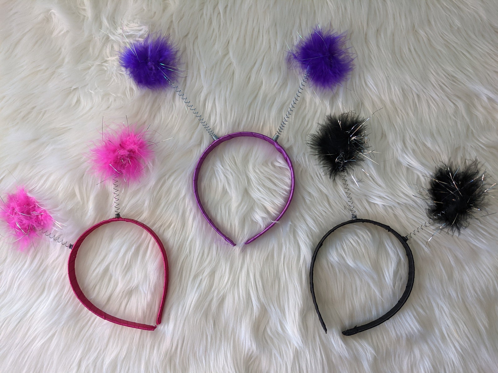 Feather Antenna Headband Ladybug Bumble Bee Butterfly - Etsy