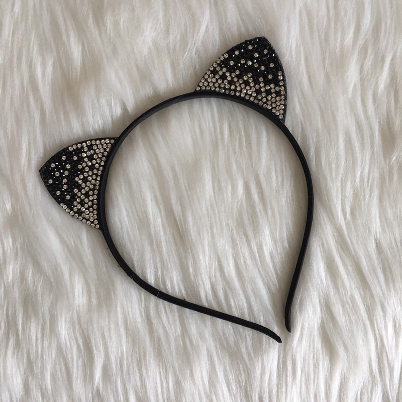 Cat Ear Headband - Etsy