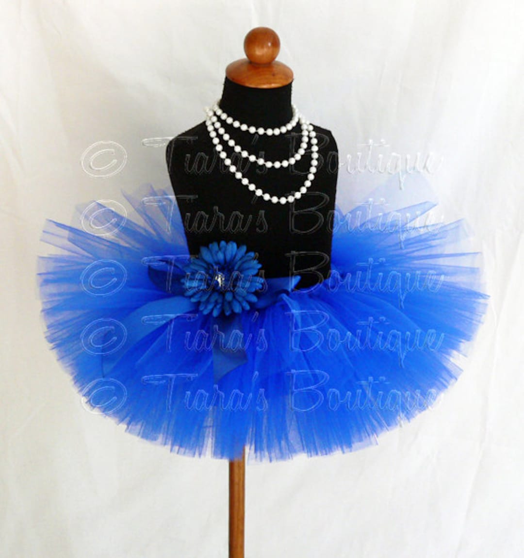 Girls Tutu Skirt - Royal Blue Tutu - Birthday Tutu - Boisterous Blue ...